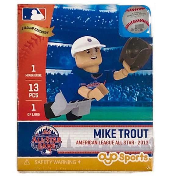 OYO / LEGO | Toys | Mike Trout Oyo Anaheim Angels Minifigure Figure ...